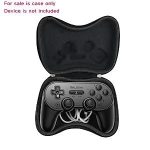 Hermitshell Travel Case for 8BitDo Pro 2 / 8Bitdo Sn30 Pro+ Bluetooth Controller Wireless Gamepad (Black Edition)