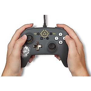 PowerA Enhanced Wired Controller for Nintendo Switch - Hylian Shield