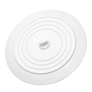 Amosfun Kitchen Sink Plug Bathtub Drain Stopper Tubs Rubber Drain Bathroom Sink Plugs Drain Plug Silicone Stopper Plug Bath Tub Tube Stops Silicone Tub Stoper White 15c Floor Drain Catcher