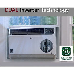 LG 18000 BTU 230-Volt Window Air Conditioner with Wifi