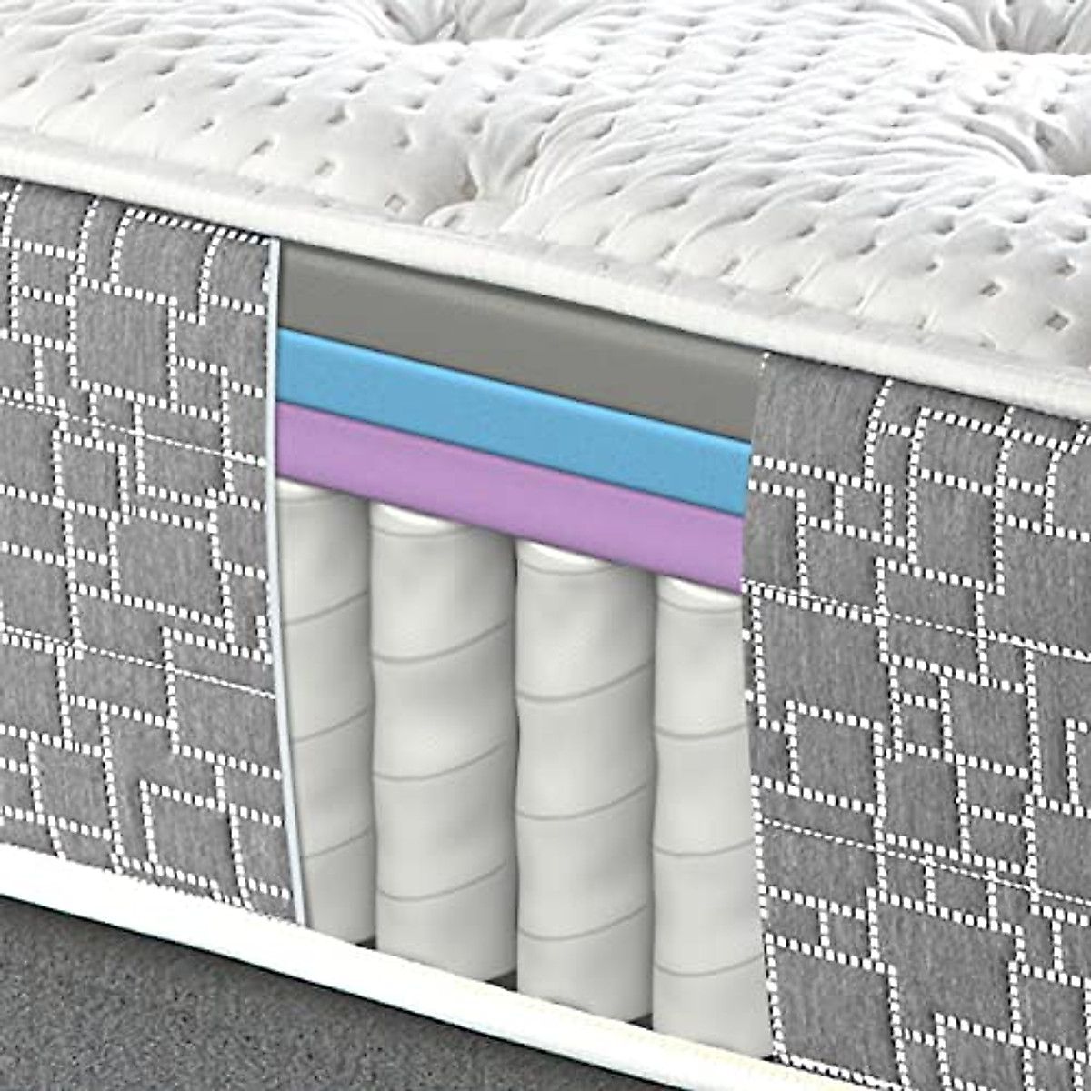 Tulo by Mattress Firm | 11 INCH Memory Foam Plus Coil Support Hybrid Mattress | Bed-in-A-Box | MED Firm Comfort | Full