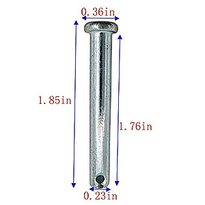 Replacement Simplicity or Snapper Shear Pins for 703063, 1668344, 1686806yp 10 Pack