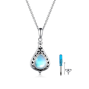 TYSO Celtic Urn Necklace For Ashes 925 Sterling Silver Cremation Jewelry For Ashes Keepake Urn Necklace Gift For Women Wife Mother