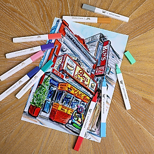 Mr. Pen- Acrylic Paint Markers Brush Tip, 16 pcs, Vibrant Color, Acrylic Paint Pens, Paint Marker, Paint Pens Acrylic Markers Paint Pens, Acrylic Paint Markers Set, Acrylic Brush Markers