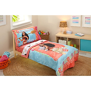 Disney Moana Toddler 4 Piece Bedding Set