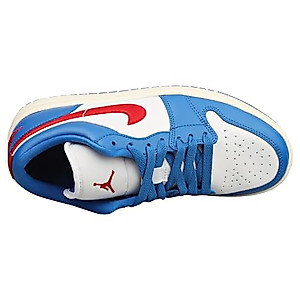 Air Jordan 1 Low Sport Blue Gym Red (Women's) Style Code: DC0774-416, Blauw, 40.5 EU