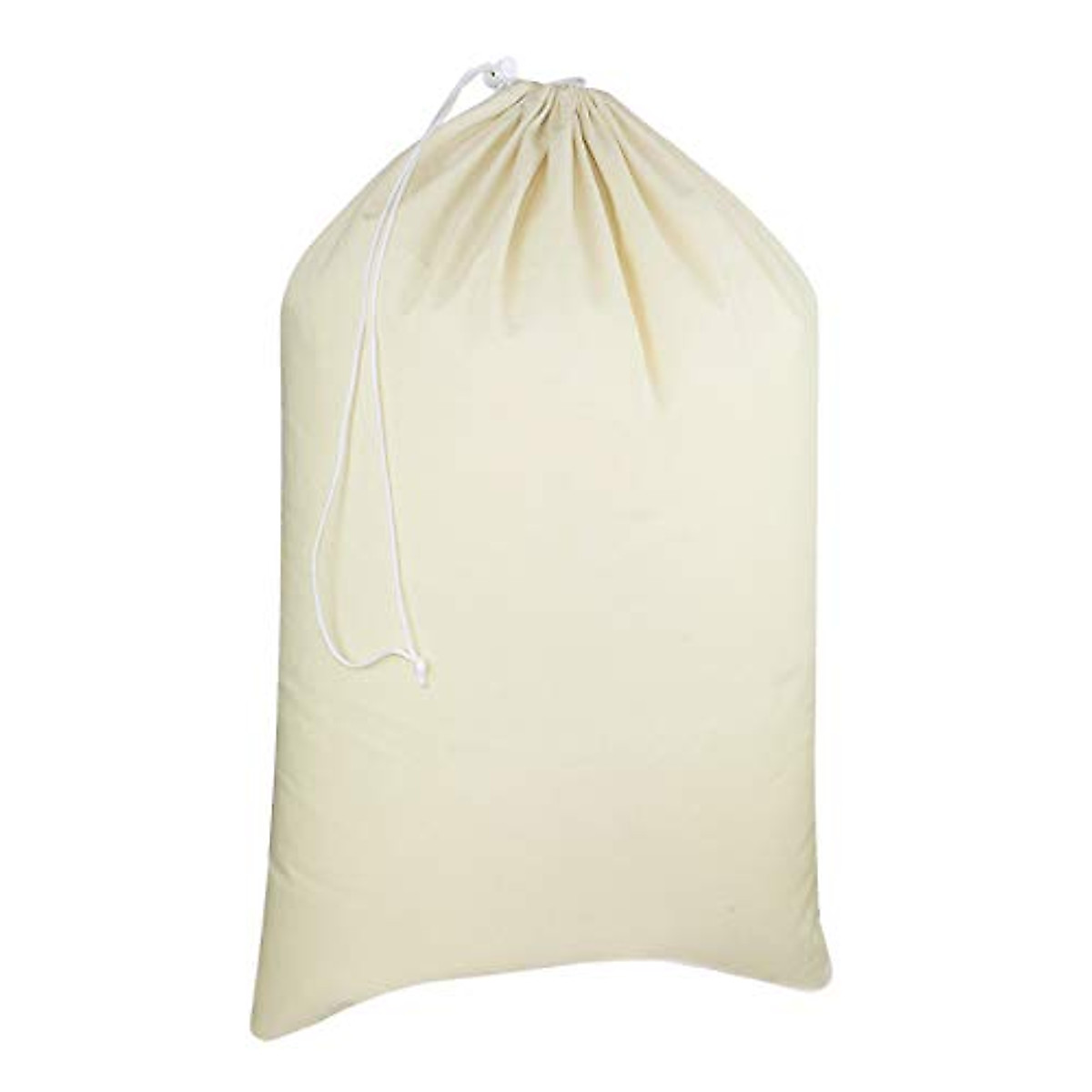 COTTON CRAFT Extra Large Laundry Bags - Heavy Duty Cotton Canvas Drawstring Closure Washable Laundry Bag - Back to School Travel College Dorm Basket Hamper Liner Toys Clothes Organizer Sack -XL 28x36