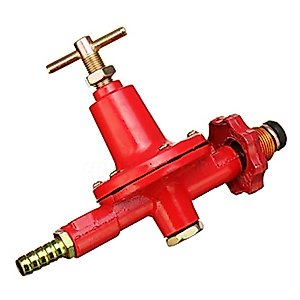 0-30PSI Adjustable High Pressure Propane Regulator Valve for Outdoor BBQ Burner Fryer Valve Campers Tank Regulator