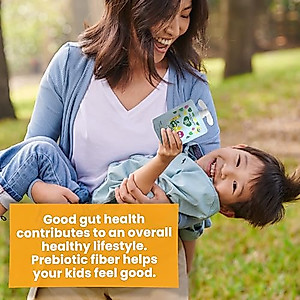 GoGo SqueeZ Happy TummieZ Organic Apple Pear Yellow Carrot Raspberry, 3.2 Oz (Pack of 4), Kids Snacks with Prebiotic Fiber, Gluten Free, Nut Free, Dairy Free Gut-Friendly Snack