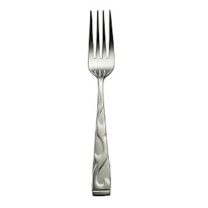 Oneida Tuscany Everyday Flatware Dinner Forks, 0.55 LB, Metallic