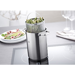 Zwilling ツヴィリングJ.A.ヘンケルス(J.A. Henckels) Twin Special Pasta Pot, (外寸) 幅171×奥行239×高さ233mm, Sliver