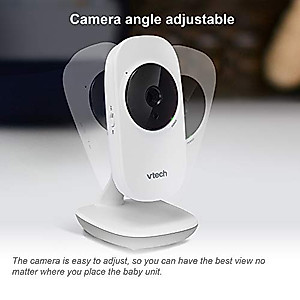 VTech VM819 Video Baby Monitor with 19 Hour Battery Life, 1000ft Long Range, 2.8” Display, Auto Night Vision, 2Way Audio Talk, Temperature Sensor and Lullabies