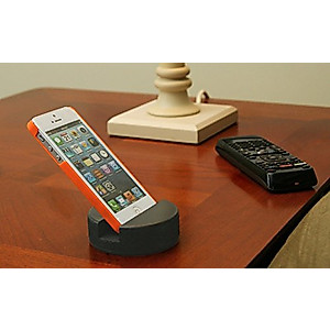 PUCKUPS - The Original Indestructible Hockey Puck Cell Phone Stand - The Best Universal Smartphone Stand. Compatible for All iPhone/Samsung/Google/LG Smartphones. Made from a Real Hockey Puck (1 Pack)