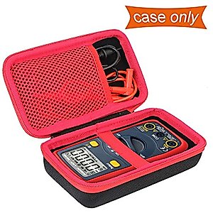 Aenllosi Hard Carrying Case Compatible with AstroAI Digital Multimeter Voltage Tester 1.5v/9v/12v Auto-Ranging 4000 Counts TRMS Voltmeter(only case)
