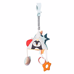 Taf Toys Baby’s Developmental Activity Pyramid Toy | 3+ Months Baby’s Curiosity Enhancer, Promotes Imagination, Senses & Motor Skills, Pram, Crib & Car Seat Attachable