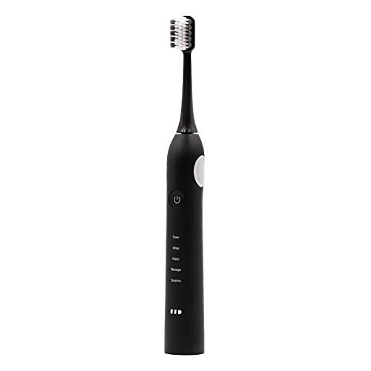 Ooak Electric Toothbrush with 5 Brushing Modes, 2 Advanced Brushes, Black