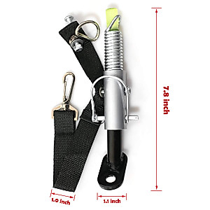 Farbetter Upgraded Bike Trailer Coupler Connector Hitch Baby Pet Hitch Linker Connector, Hitch Adapter Attachment, Bicycle Rear Rack Accessories