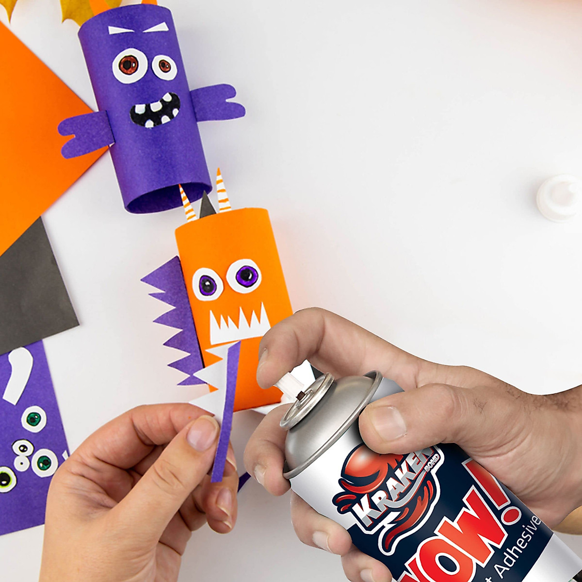 Kraken Bond Wow! CA Glue Accelerator Spray (2x6.76 fl. oz.) - NOT Spray Adhesive, 2 Pack