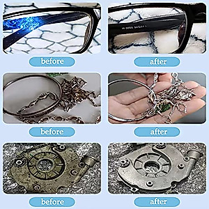 CXRCY 0.8L Ultrasonic Cleaner Lab Diamond Cleaner Machine with Timer for Jewelry Diamond Rings Watch Glasses Parts Circuit Board Dental Instruments