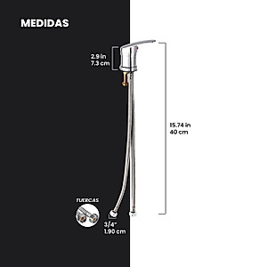 Faucet for Shampoo Bowl - Salon Faucet - Shampoo Faucet - Salon Shampoo Bowl Faucet - Shampoo Bowls Faucet Replacement, 3/4 inch Inlet