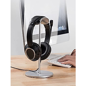 FangFANGFa DG-S Headphone Stand, Desktop Headset Holder, Aluminum Supporting Bar for All Headphones. DG-S (Silver)