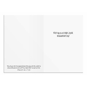 DaySpring - Birthday Balloons - 4 Balloon Designs Assortment with Scripture - 12 Happy Birthday Boxed Cards & Envelopes (U0057)