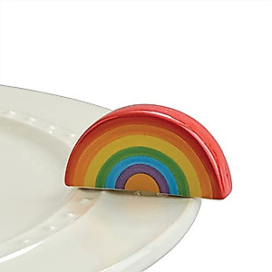 Nora Fleming Hand-Painted Mini: Over the Rainbow (Rainbow) A270