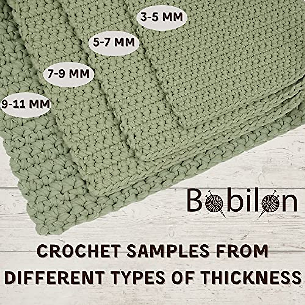 Cotton t-Shirt Yarn, 110 Yards / 100 Meters, Canyon Color, 5-7 mm Thickness, Ribbon Yarn, Perfect Skein of Jersey Yarn, Home Decor Yarn