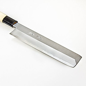 HONMAMON"SHIGEKATSU" Usuba Kitchen Knife 165 mm(abt 6.5") for Right Hander, for Vegetable, Blade Edge :SK Material
