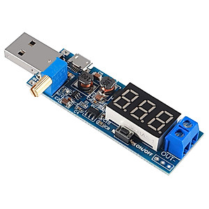 ACEIRMC 6pcs USB Buck Boost Converter 3.5V-12V to 1.2V-24V DC-DC Step Up Step Down Power Supply Module Voltage Regulator 5V to 3.3V 9V 12V 18V 24V