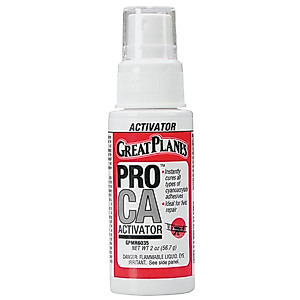 Great Planes Pro CA Foam Safe Activator (Accelerator) Pump Spray 2 oz