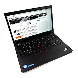 Lenovo Thinkpad T470s 14 FHD Display Intel Core i7-6600U 2.6Ghz 8GB DDR4 RAM, 256GB SSD, Webcam, HDMI, 802.11AC, Windows 10 Pro(Renewed)