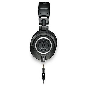 audio-technica ATH-M50x Professional Studio Monitor Headphones (Renewed)