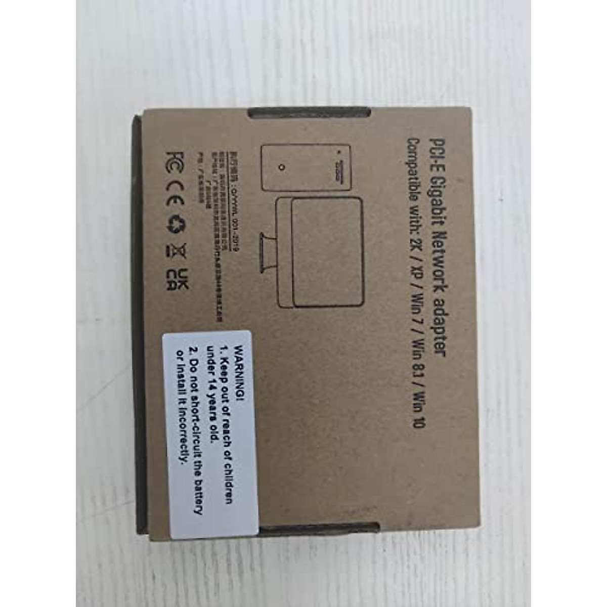 EDUP Gigabit Ethernet PCI Express PCI-E Network Card 10/100/1000Mbps RJ45 LAN Adapter Converter for Desktop PC