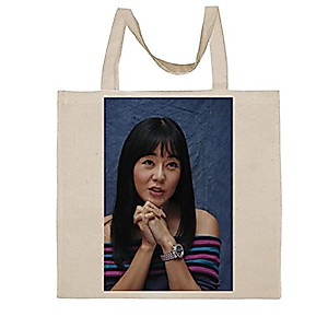 FC Carino Yunjin Kim - A Nice Graphic Cotton Canvas Tote Bag FCA #FCAG417109