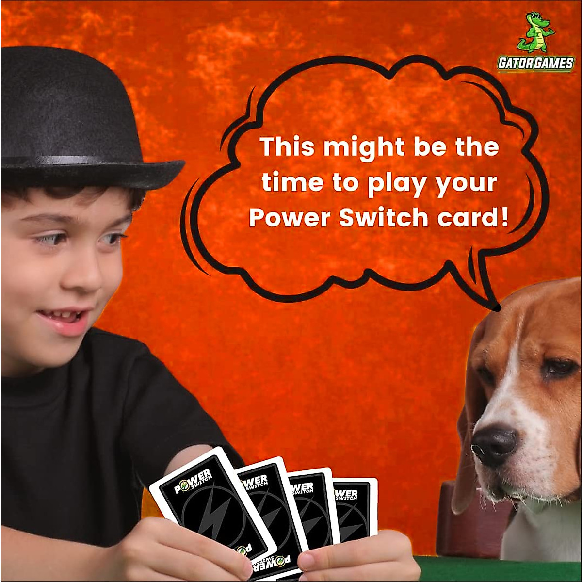 Power Switch Card Game - Quick Strategy Fun for Kids and Adults (Ages 8+)