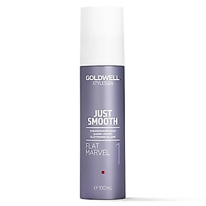 Goldwell StyleSign Just Smooth Flat Marvel Straightening Balm, 3.3 Fl Oz