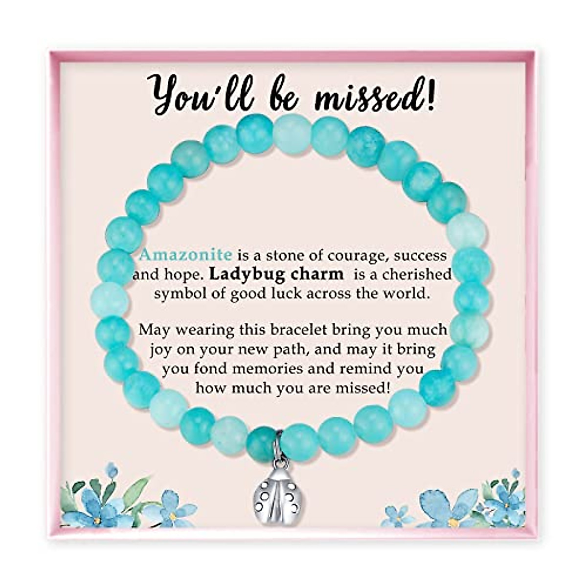 Diosky Retirement Gifts for Women, Coworker Leaving Gifts, Farewell Gifts Good Luck Goodbye Going Away New Job Jewelry Gift Idea for Friends Coworker Boss Teacher