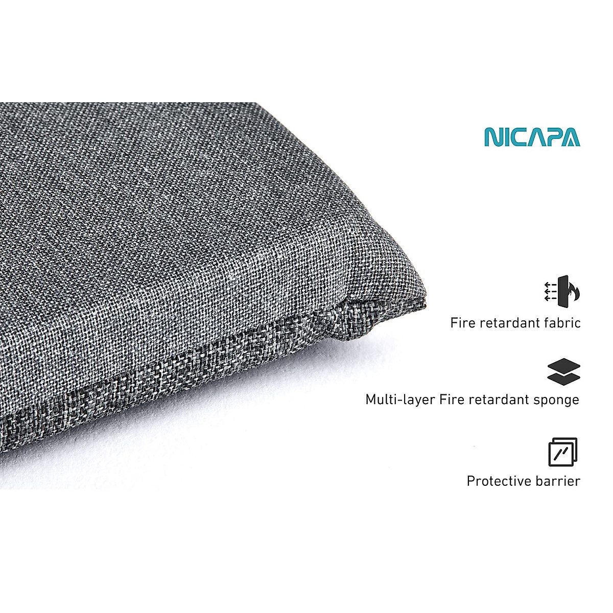Nicapa Heat Press Mat （12x12 inch ）for Cricut Easypress/Easypress 2 Craft Heating Transfer Vinyl HTV Ironing Insulation Heating Mats