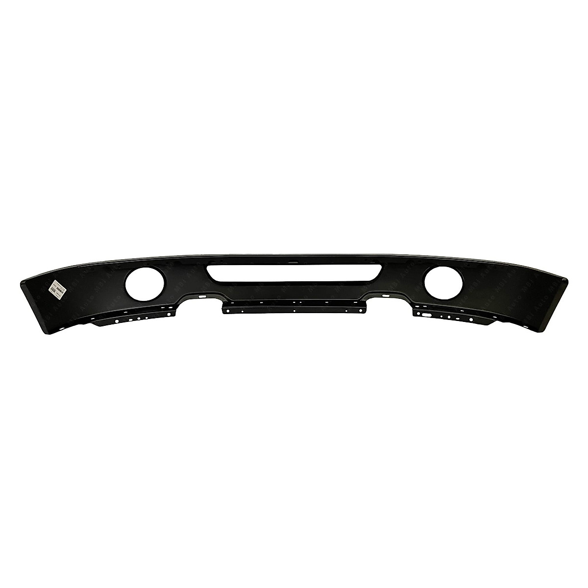 Crash Parts Plus Painted Black Steel Front Bumper for Ford F-150, Lincoln Mark LT - FO1002401