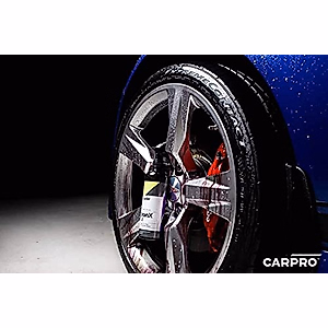 CARPRO IronX Iron Remover: Lemon Scent - Stops Rust Spots and Pre-Mature Failure of the Clear Coat, Iron Contaminant Removal - Liter with Sprayer (34oz)