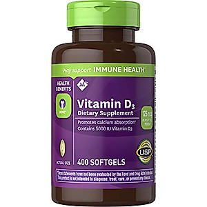 Member's Mark Vitamin D-3 5000 IU Dietary Supplement (400 ct.) by Members Mark