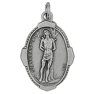 Venerare Traditional Catholic Saint Medal (Saint Sebastian)