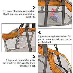 ipetlore Pet Carrier Bag, Dog Purse,Cat Carrier Pet Handbag, Breathable Mesh Design for Small Dogs and Cats,Lightweight Panoramic Pet Bag