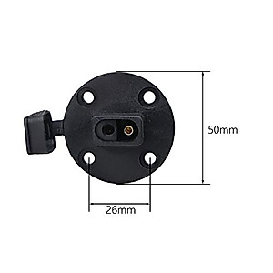 CERRXIAN 60cm 10 AWG SAE to SAE 2 Pin Quick Disconnect with Cap Power Automotive Panel Extension Cable with Screw Holes for Solar Panels Battrey