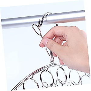 4 pcs Hangers for Clothes Drying Rack for Clothes Clip Hanger Sock Hanger Clip Stainless Steel Socks Hanger Clip drip Hanging Rack Clothes Hanger Drying Hook for Sock Coat Hanger Zerodeko