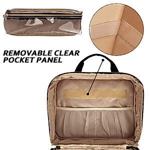 CHELVVG Travel Pill Bottle Organizer, Medicine Organizer and Storage, Home Medication Bag for Pills, Prescription, Vitamins, and Fish Oil, Best Gift for Christmas, New Year's Eve (Large, Black)