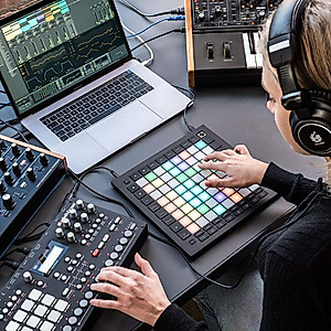 Novation Launchpad Pro MK3, MIDI 64-Grid Controller and Sequencer for Ableton Live, Logic Pro and Hardware, 64 Sensitive RGB Pads, Dynamic Note Playing, Chord and Scale Modes