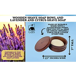 G.B.S Complete Men’s Wood Shaving Set