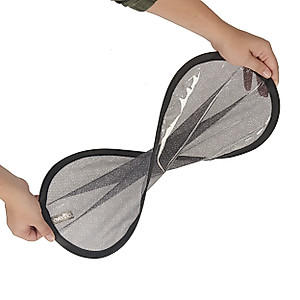 Evenflo Car Window Cling Shades, 2-Pack, Grey Chevron